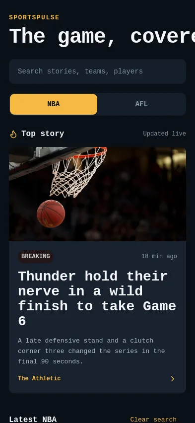 SportsPulse