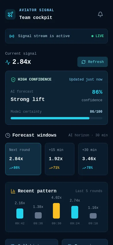 Aviator Signal AI