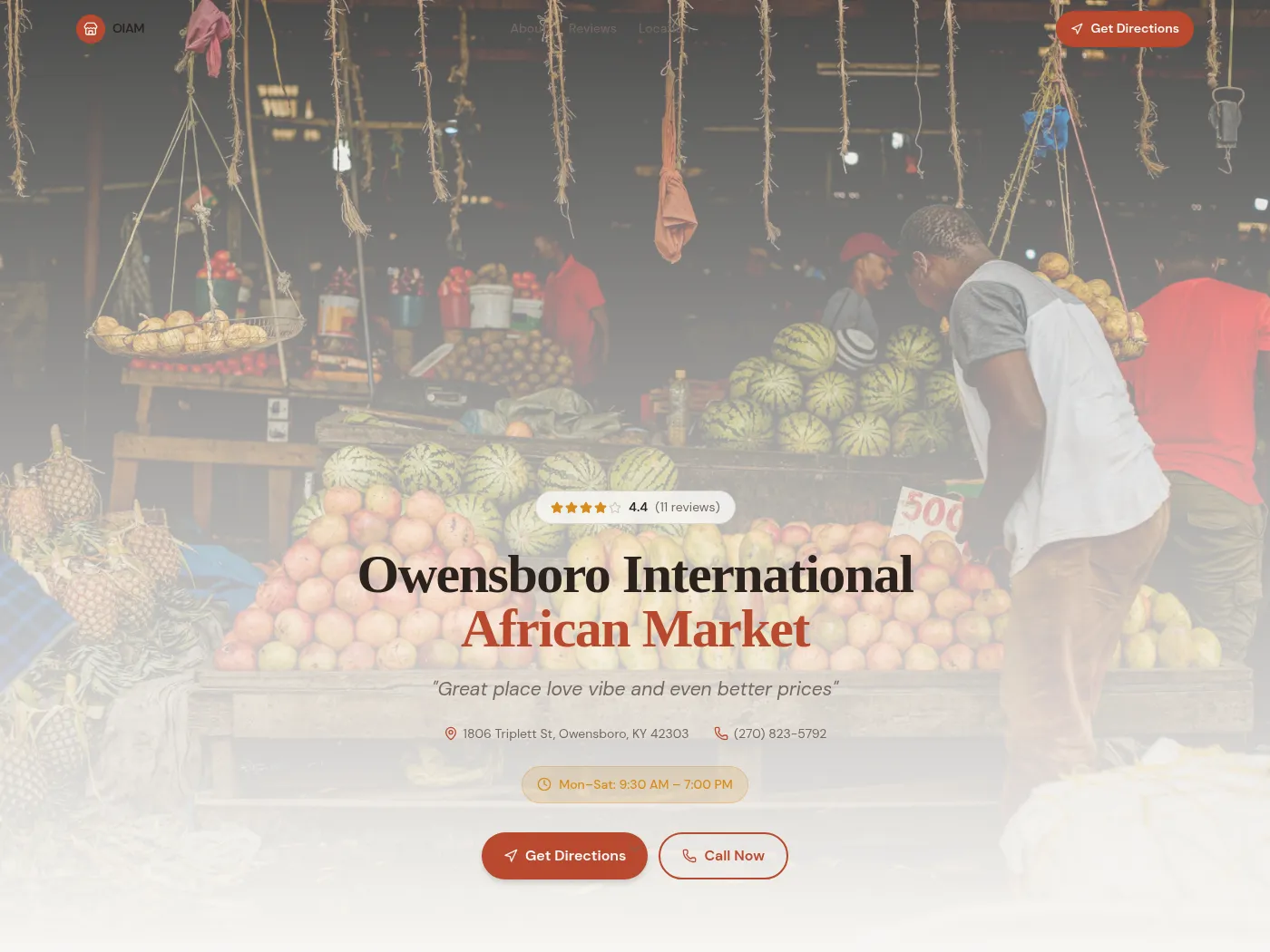 Owensboro African Market Site