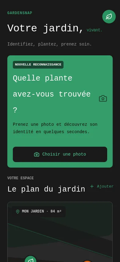 GardenSnap Mobile