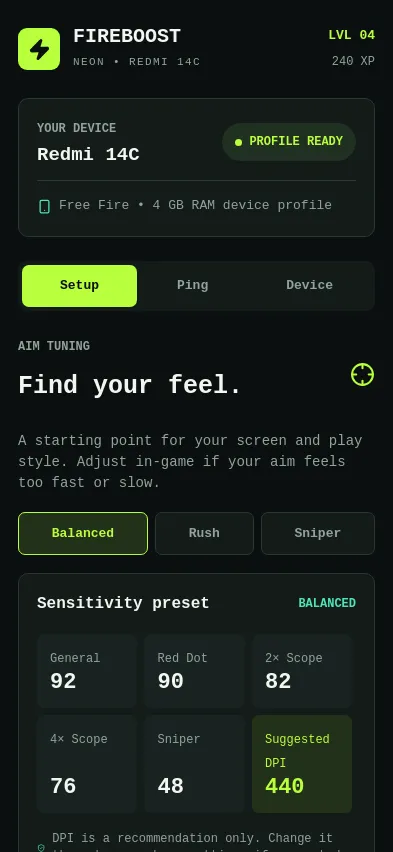FireBoost Neon