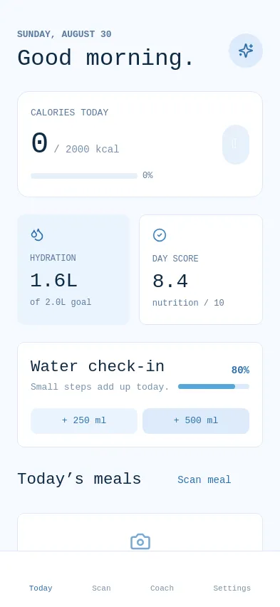 NutriScan AI Tracker