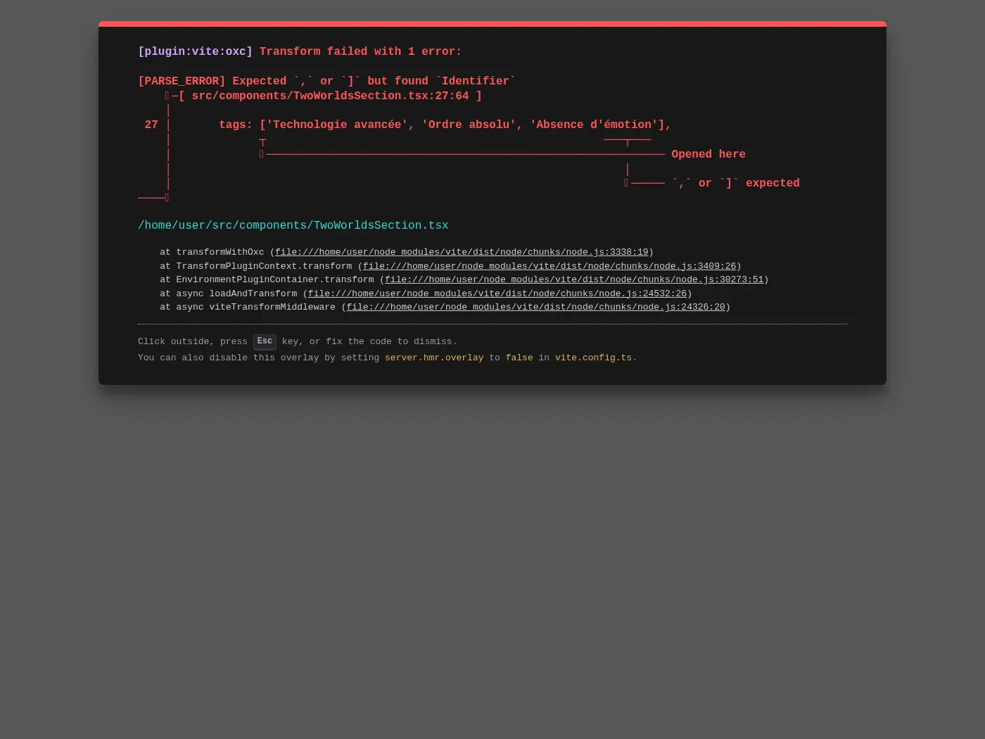 Nebuleuse Site Redesign