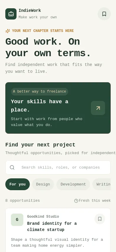 IndieWork Hub