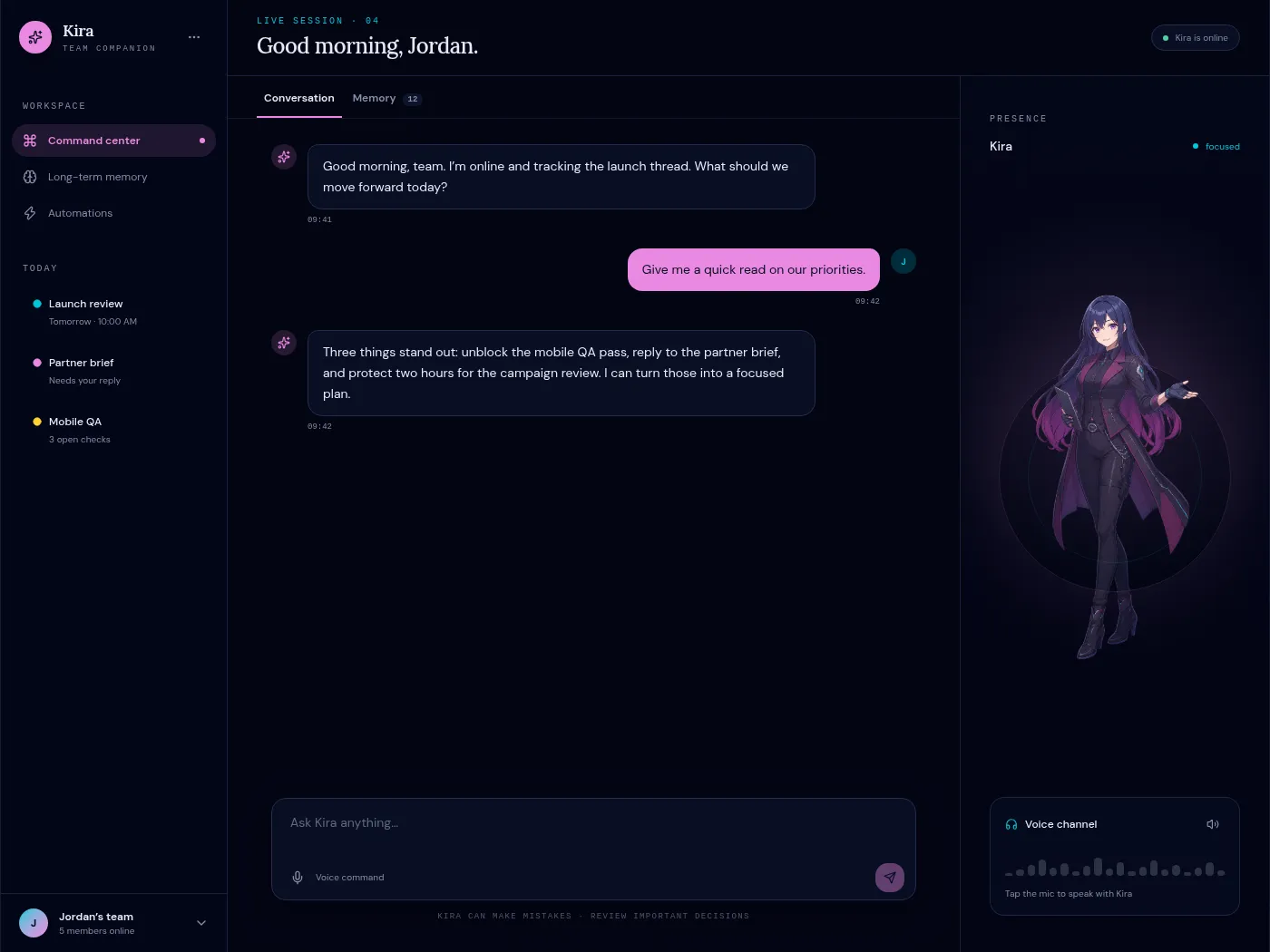Anime AI Assistant