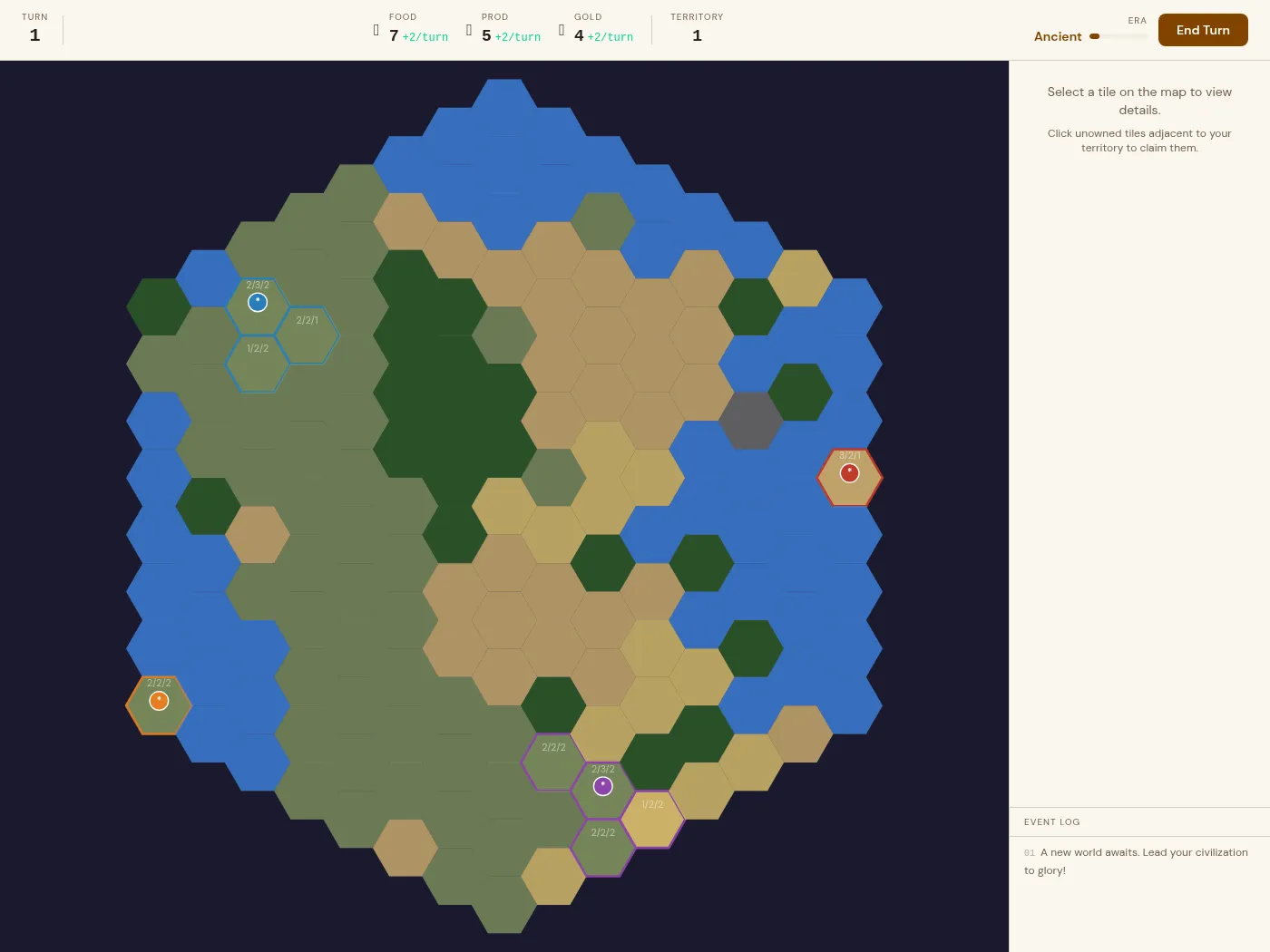 Historia Strategy Game