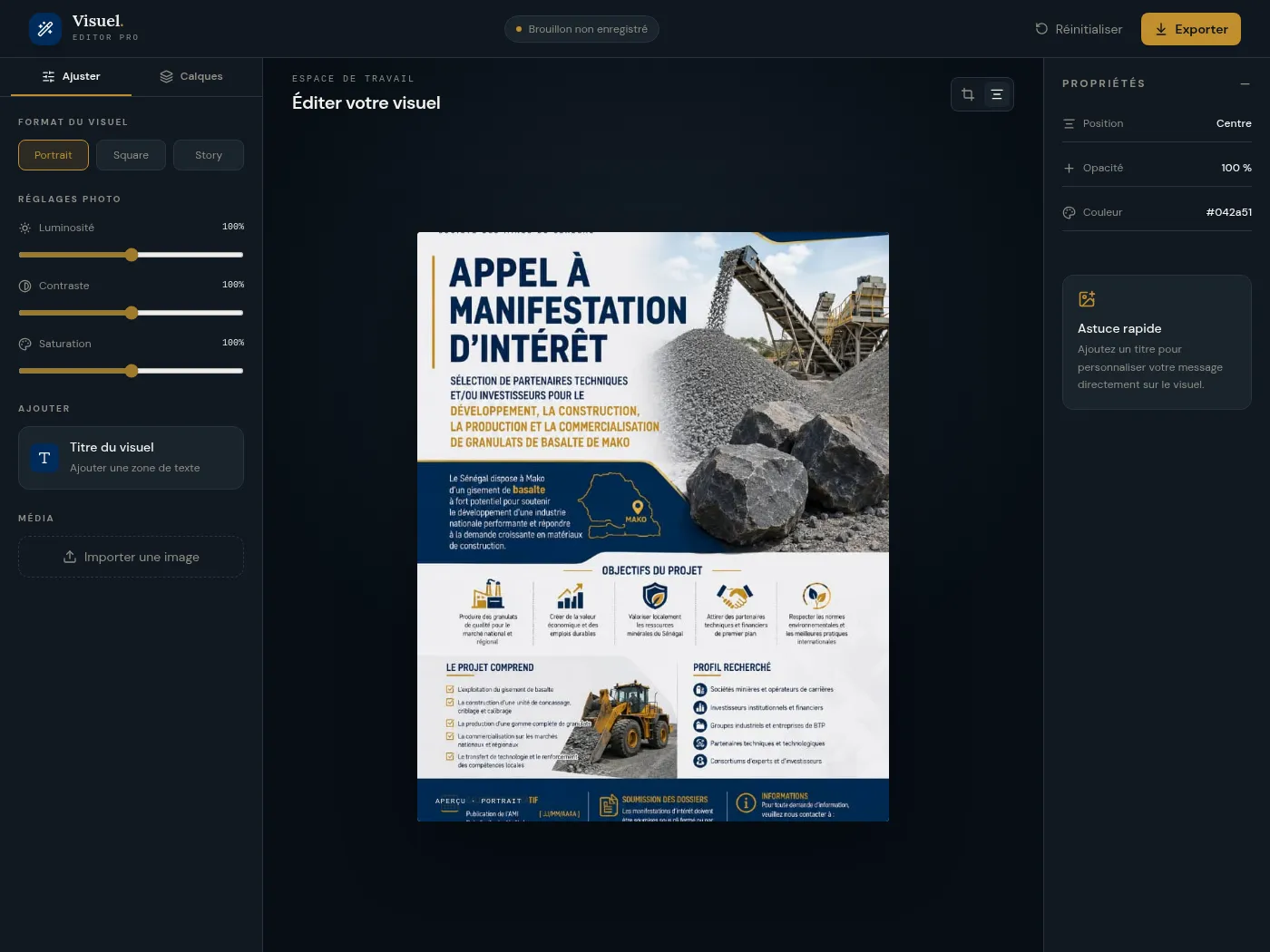 Visuel Editor Pro