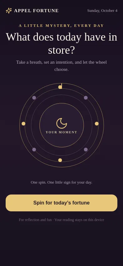 Appel Fortune