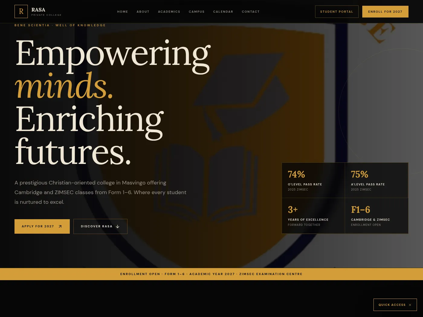 RASA Academy Refresh