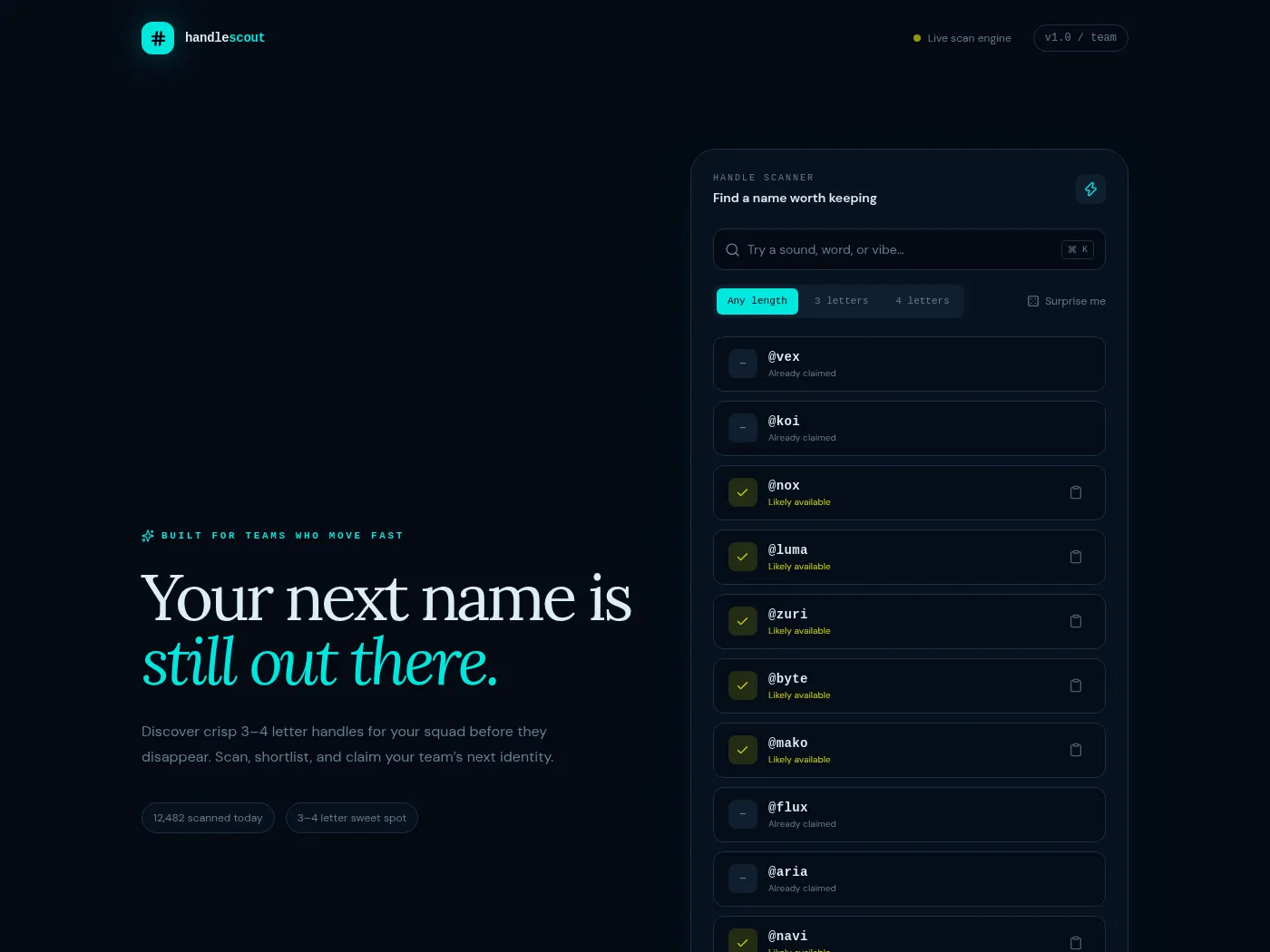 Discord Handle Finder
