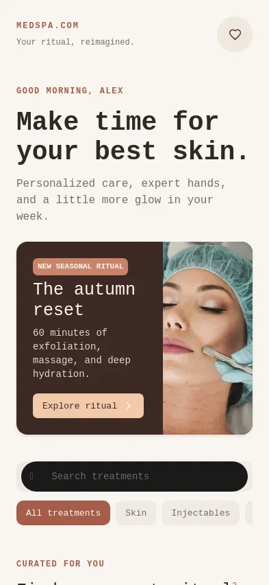 MedSpa Mobile Hub