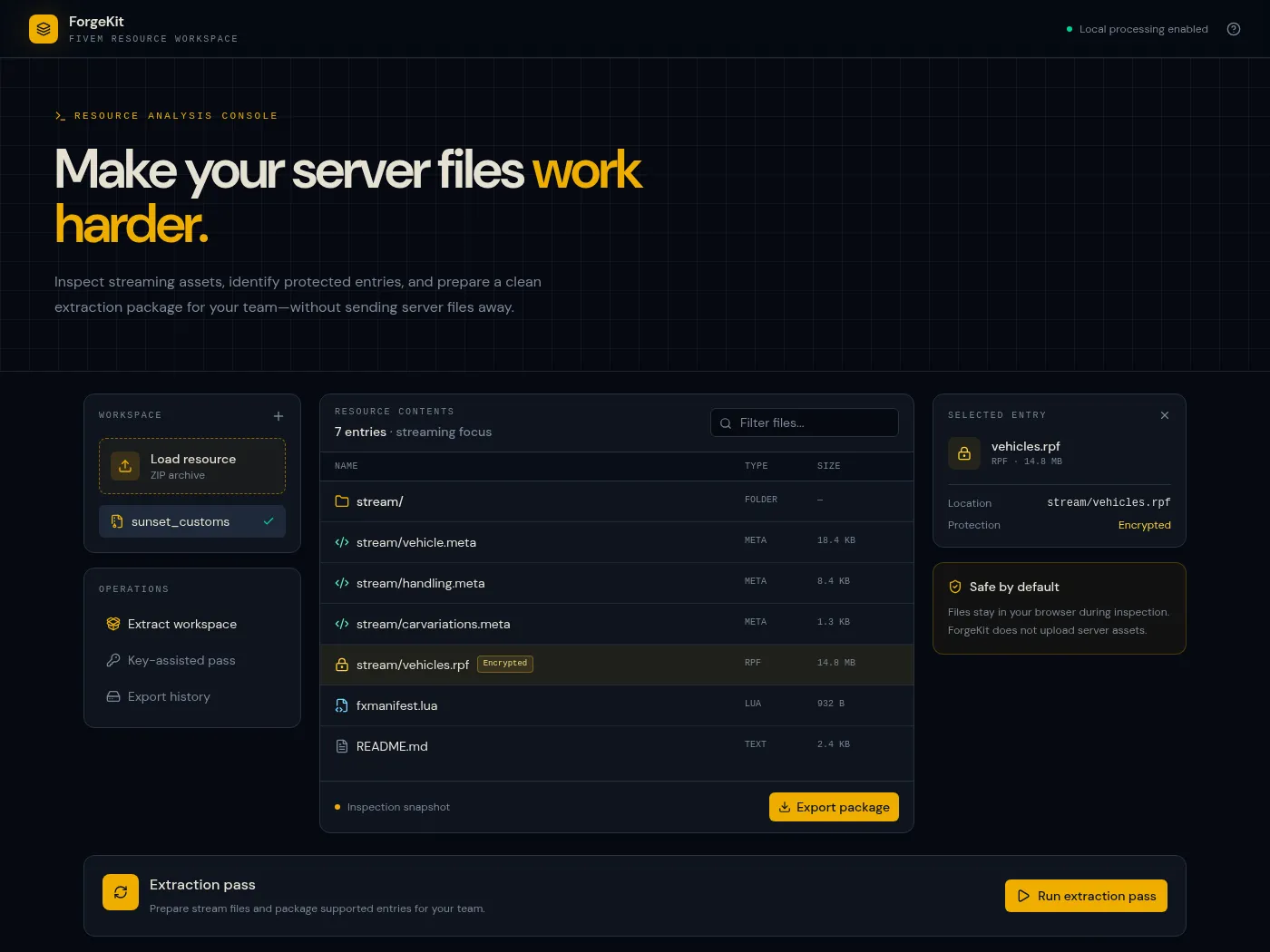FiveM File Extractor