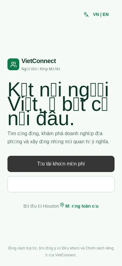 VietConnect Community Platform