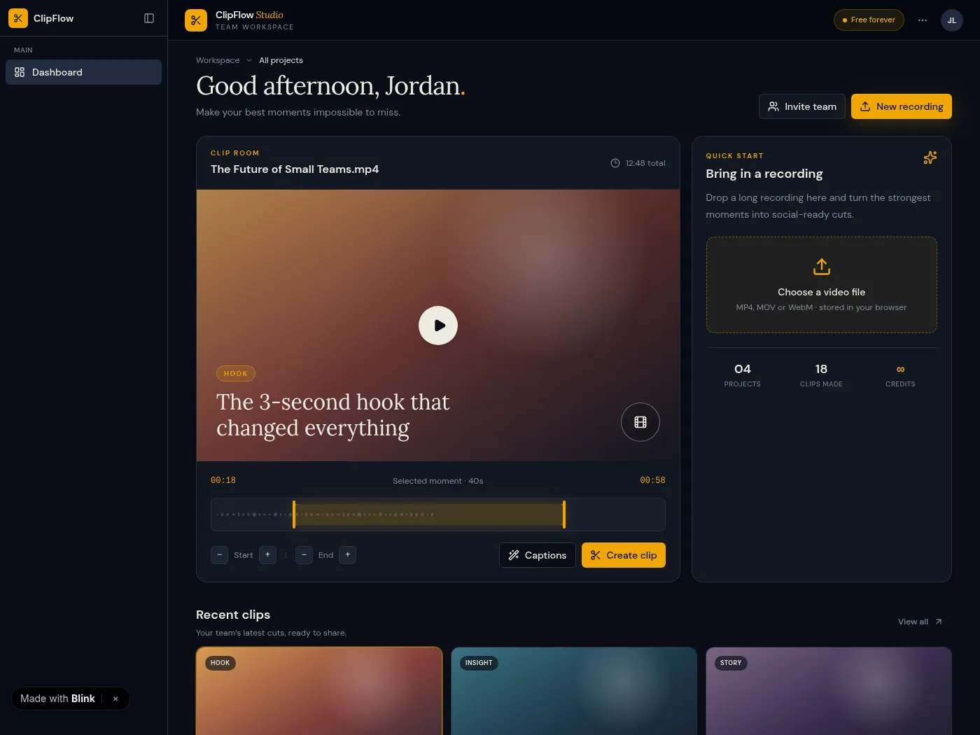 ClipFlow Studio