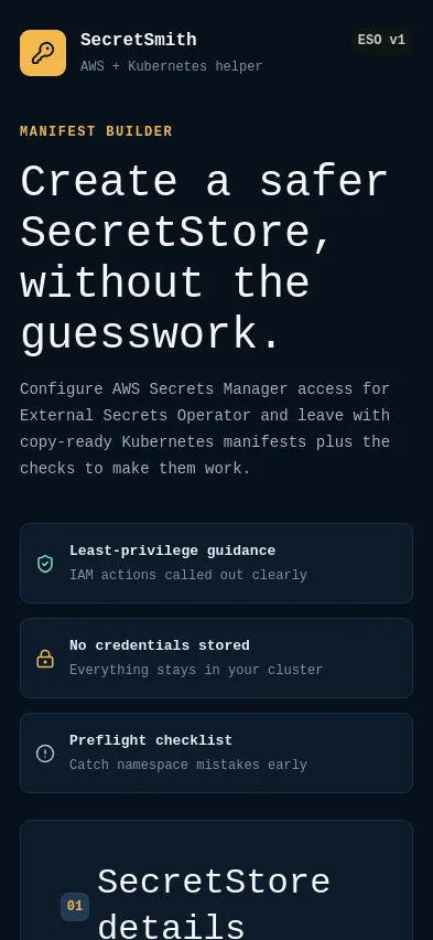 AWS Secrets Manager Helper
