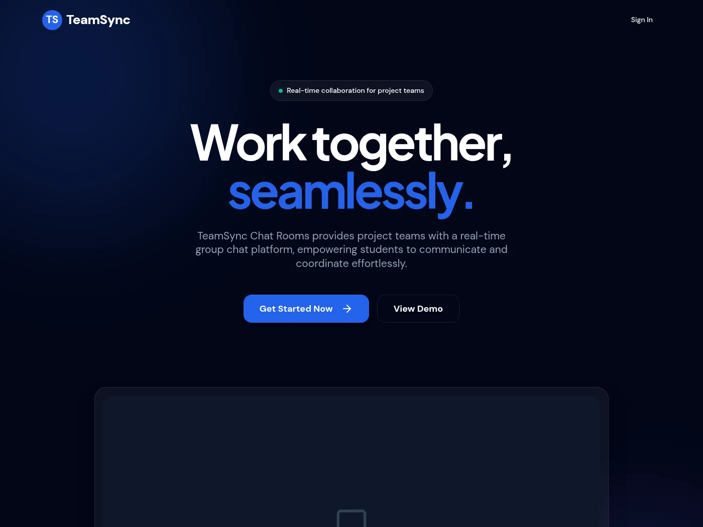 TeamSync Chat Rooms