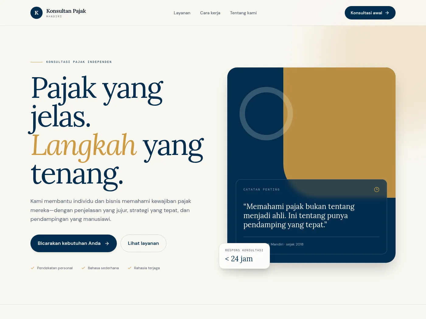 Konsultan Pajak Mandiri