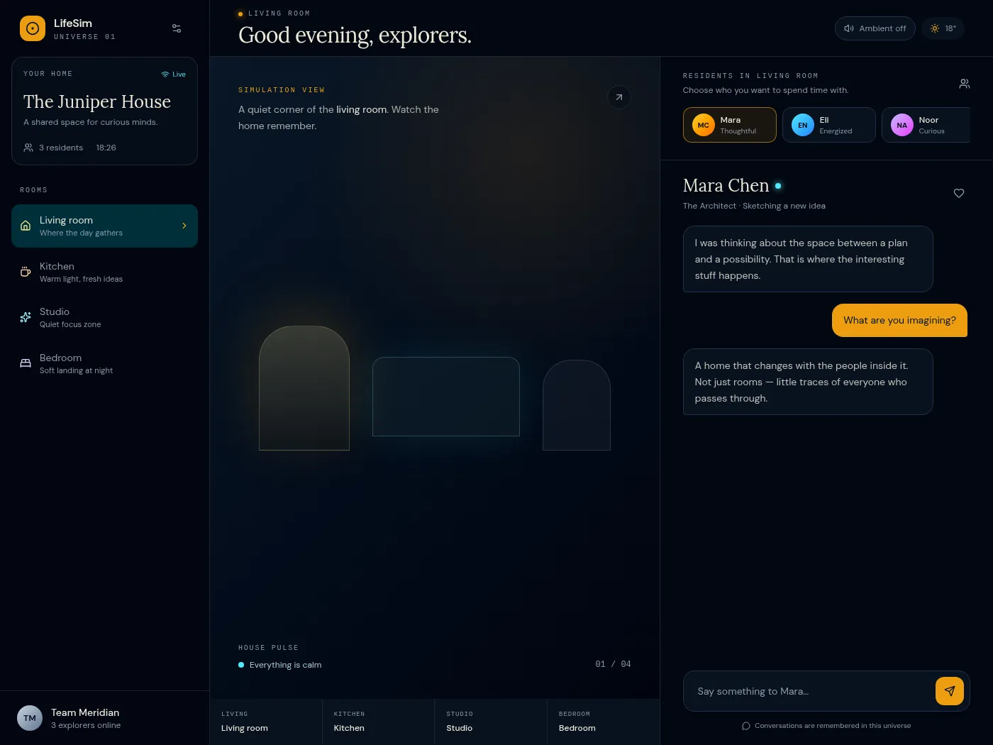 LifeSim AI Universe