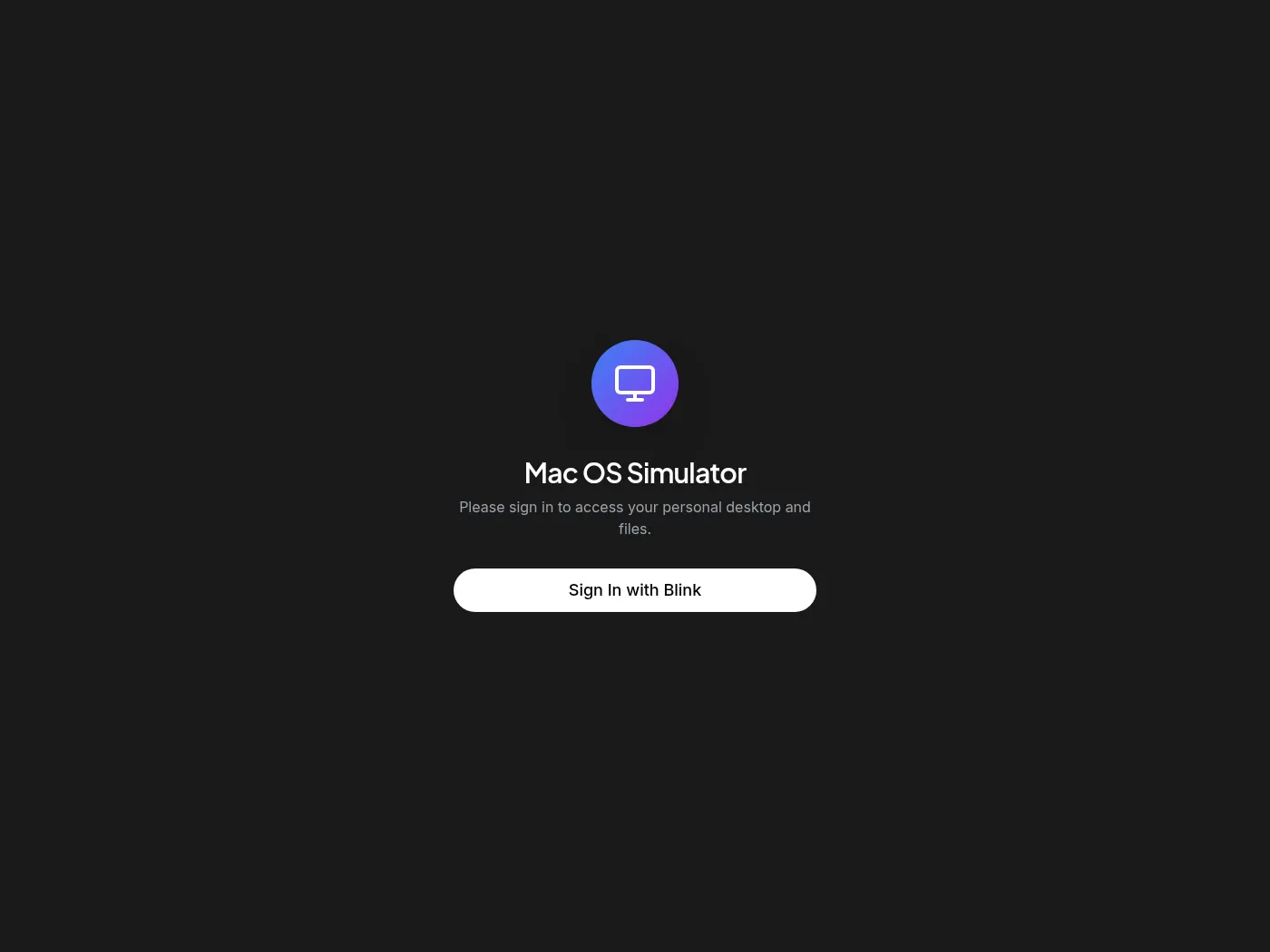 Mac Simulator Web