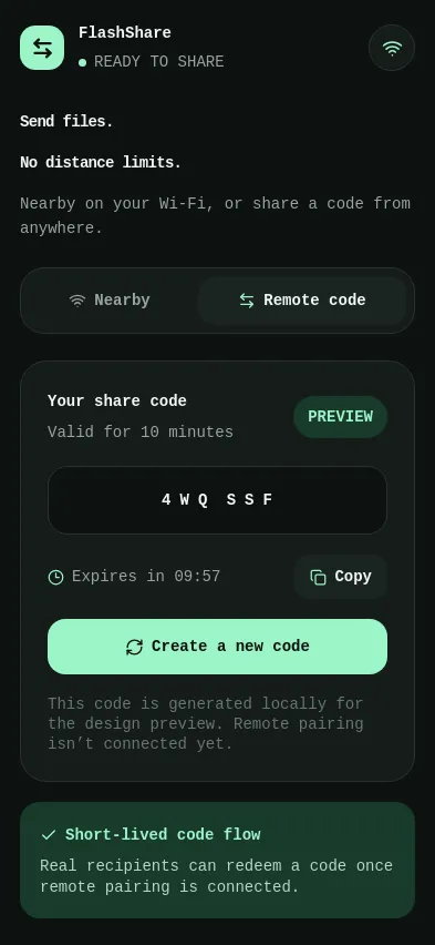 FlashShare iOS Transfer
