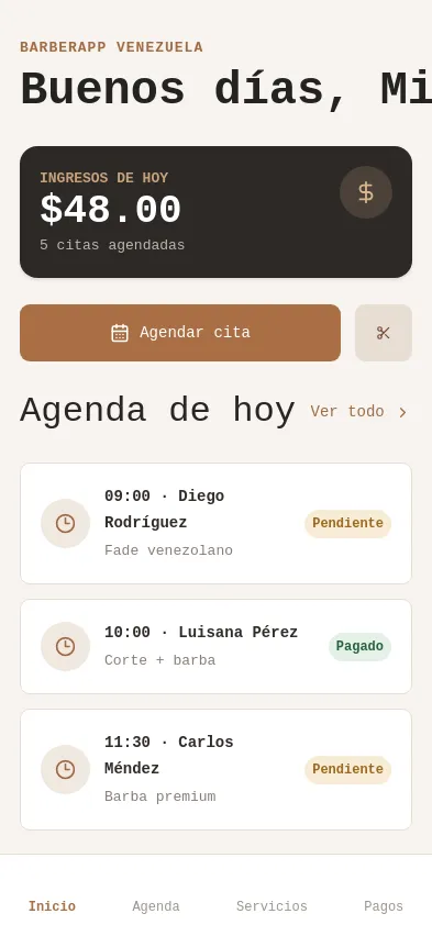BarberApp Venezuela