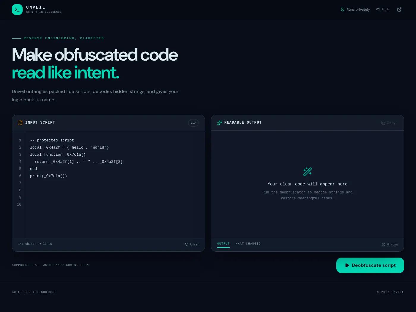 Script Deobfuscator