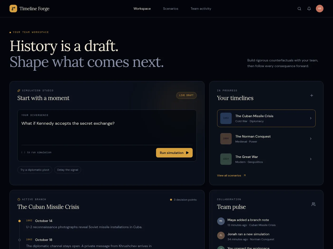 Timeline Forge