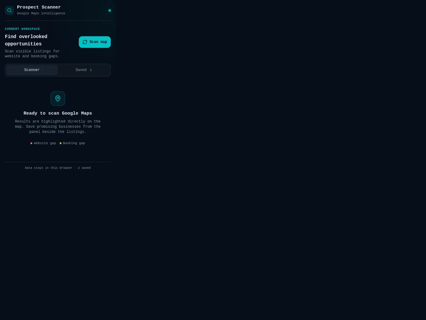 Prospect Scanner Extension