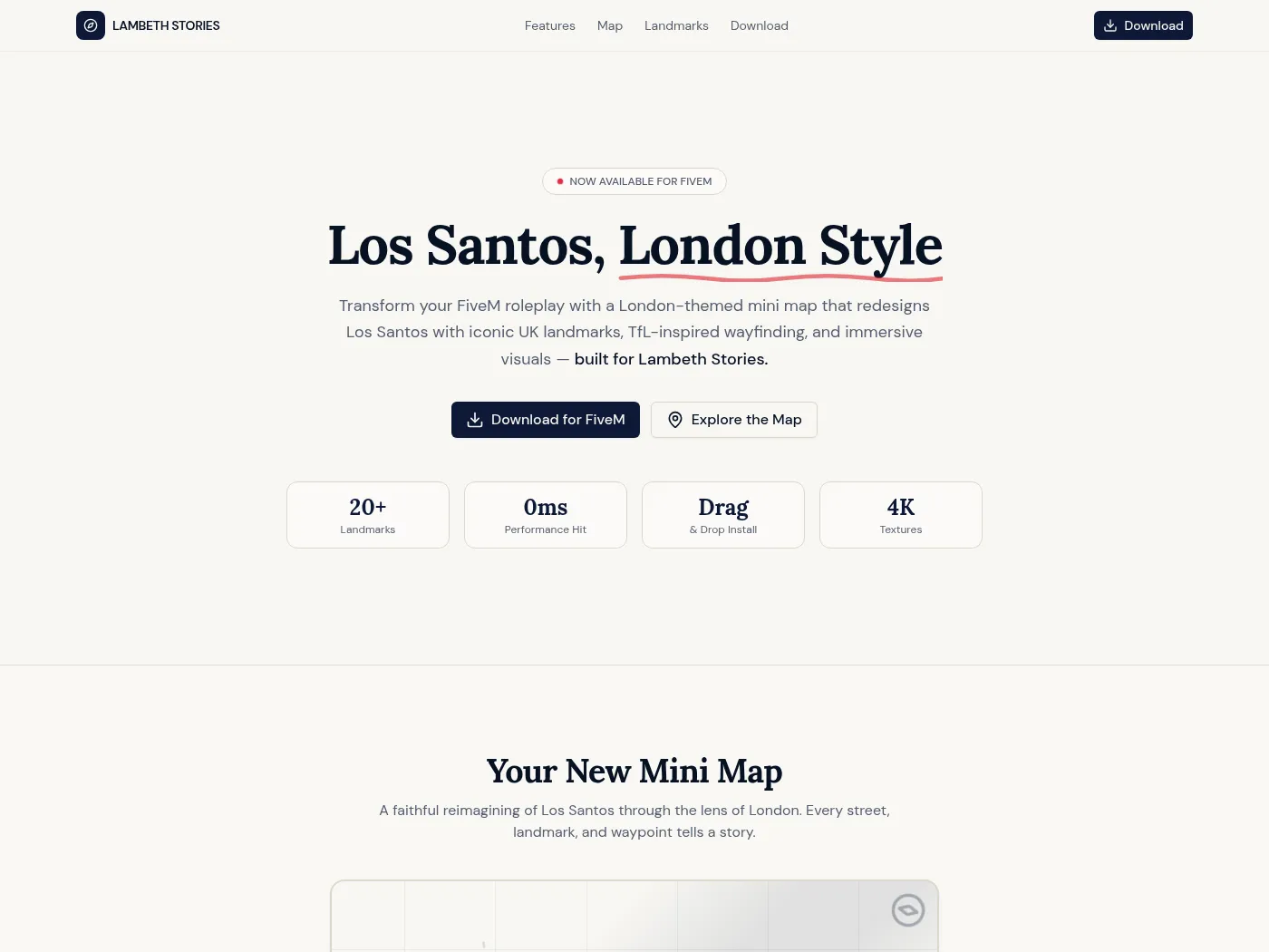 London Los Santos Map