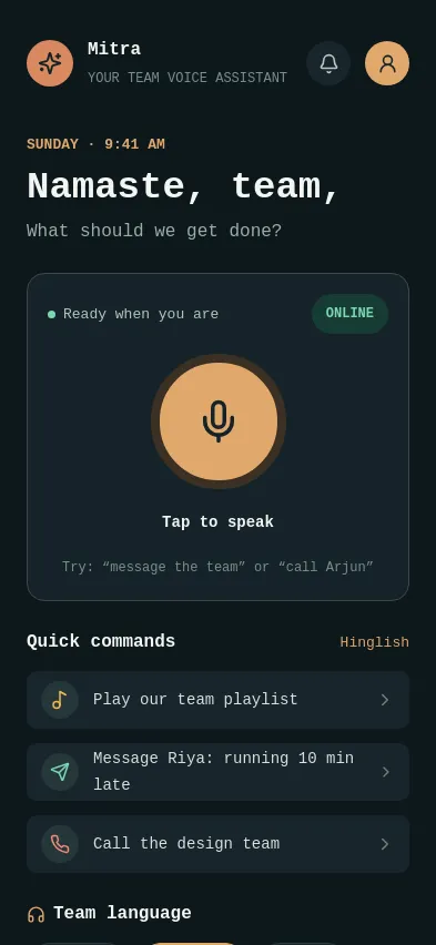 Polyglot Voice Assistant
