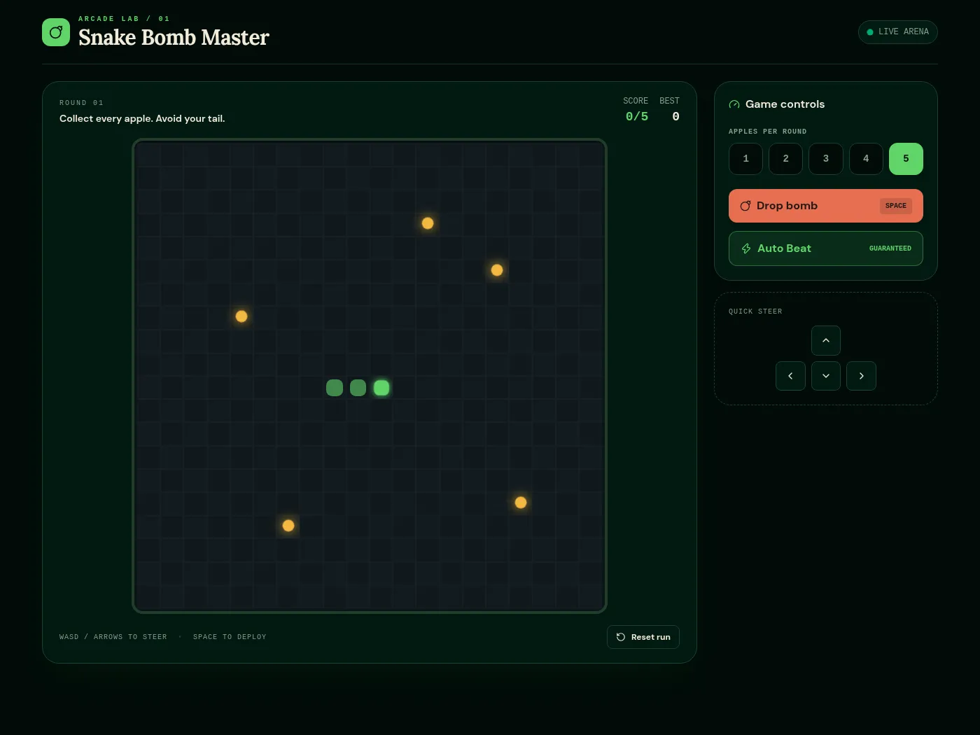 Snake Bomb Master