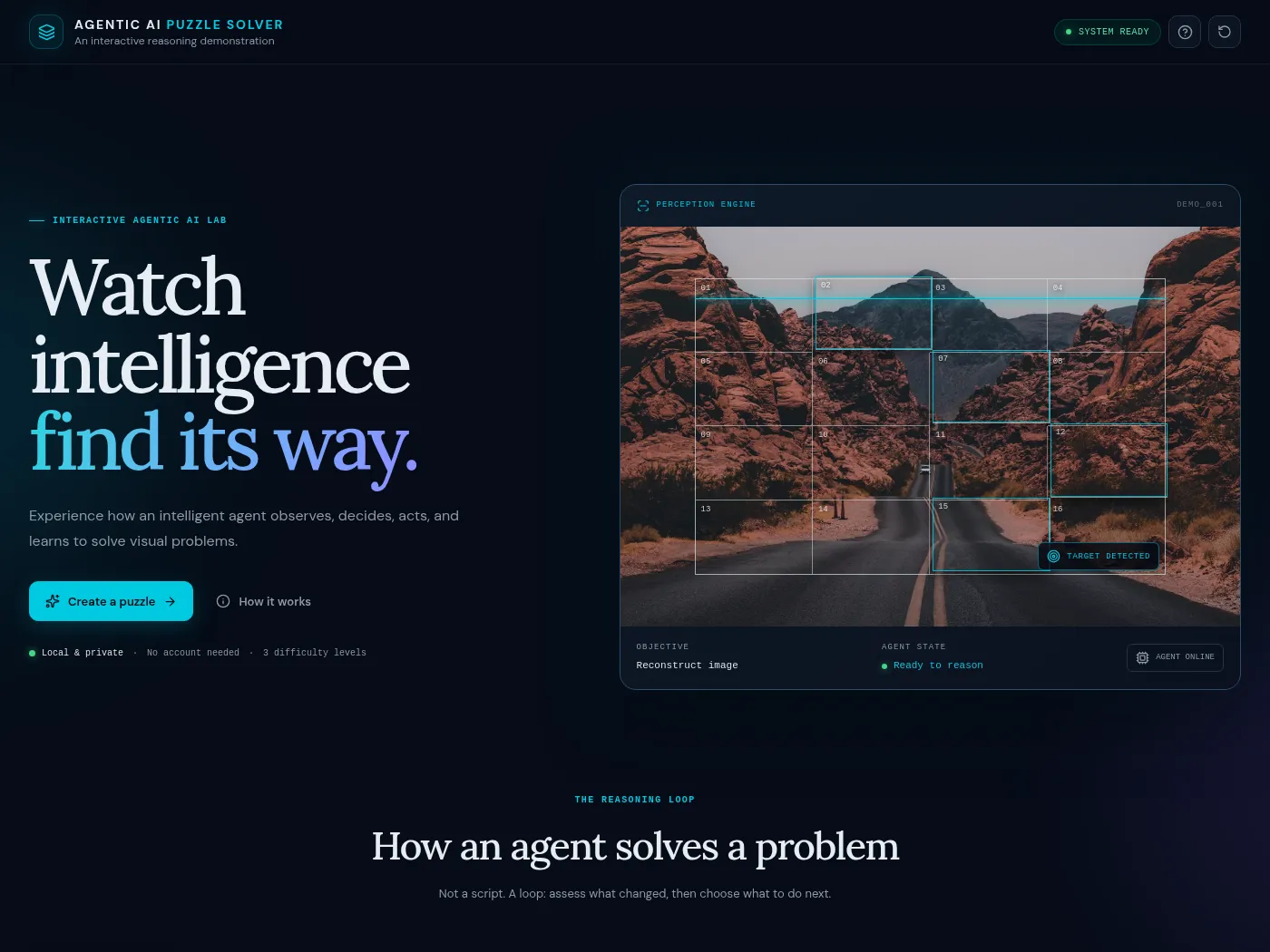 Agentic AI Puzzle Solver