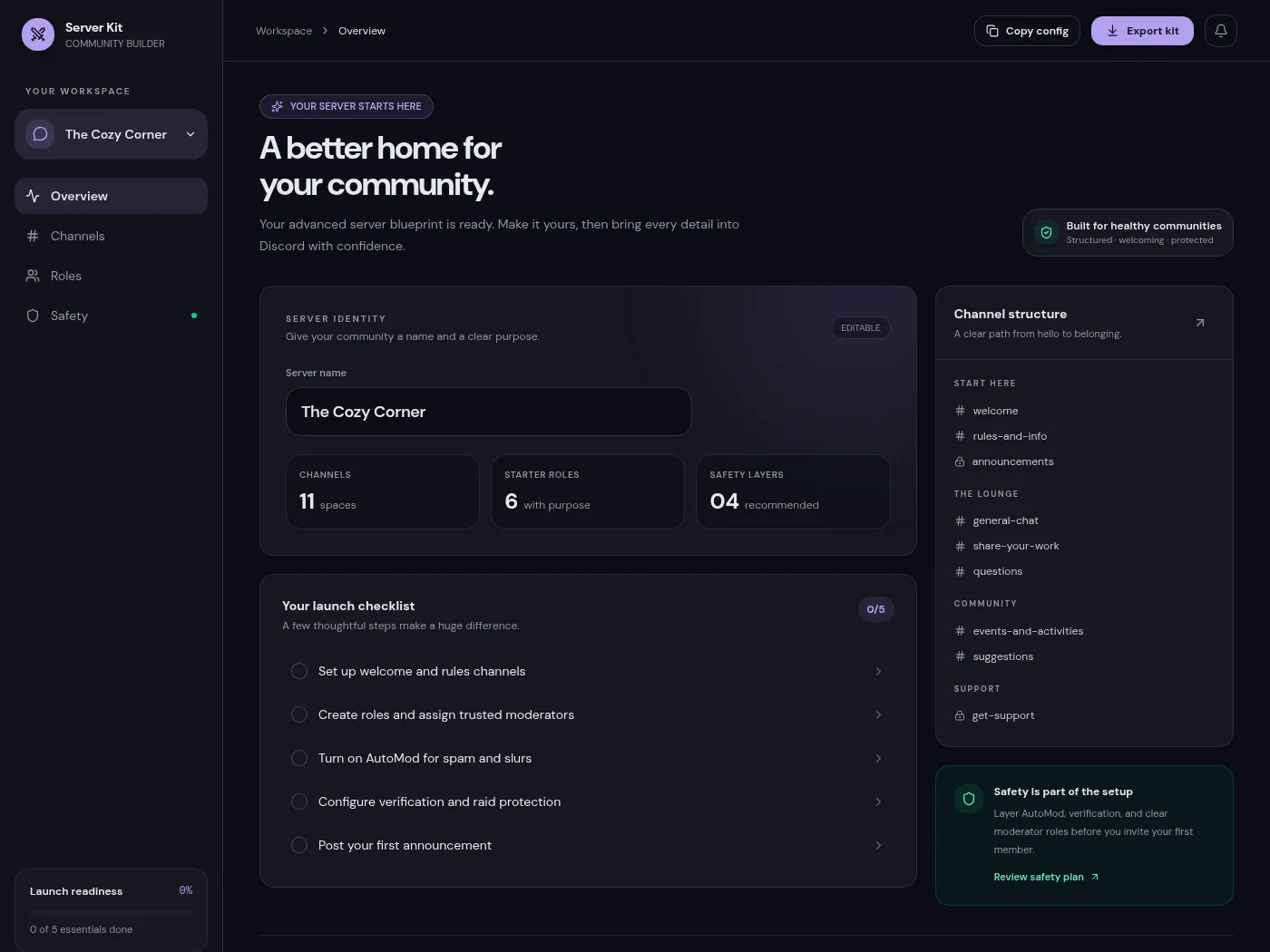 Pro Discord Server Kit