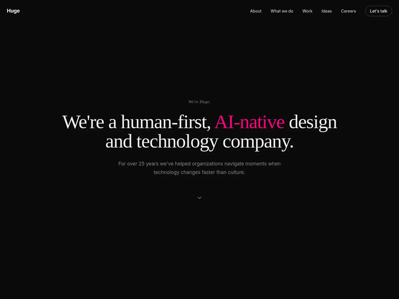 HugeInc Web Clone