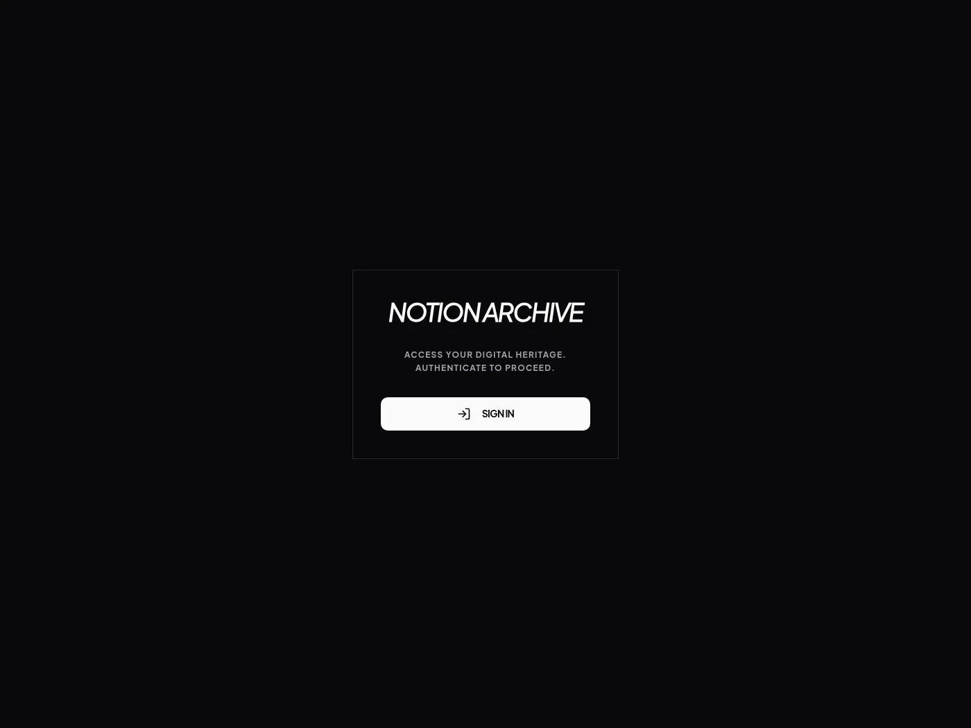 Authentic Notion Clone