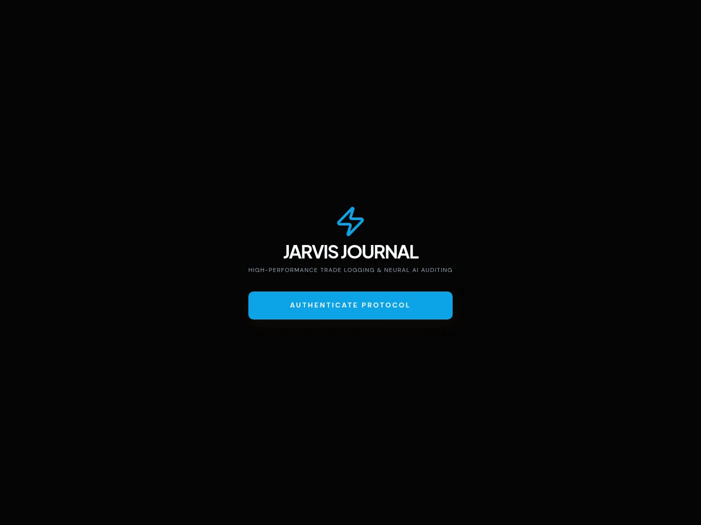Jarvis Trading Journal