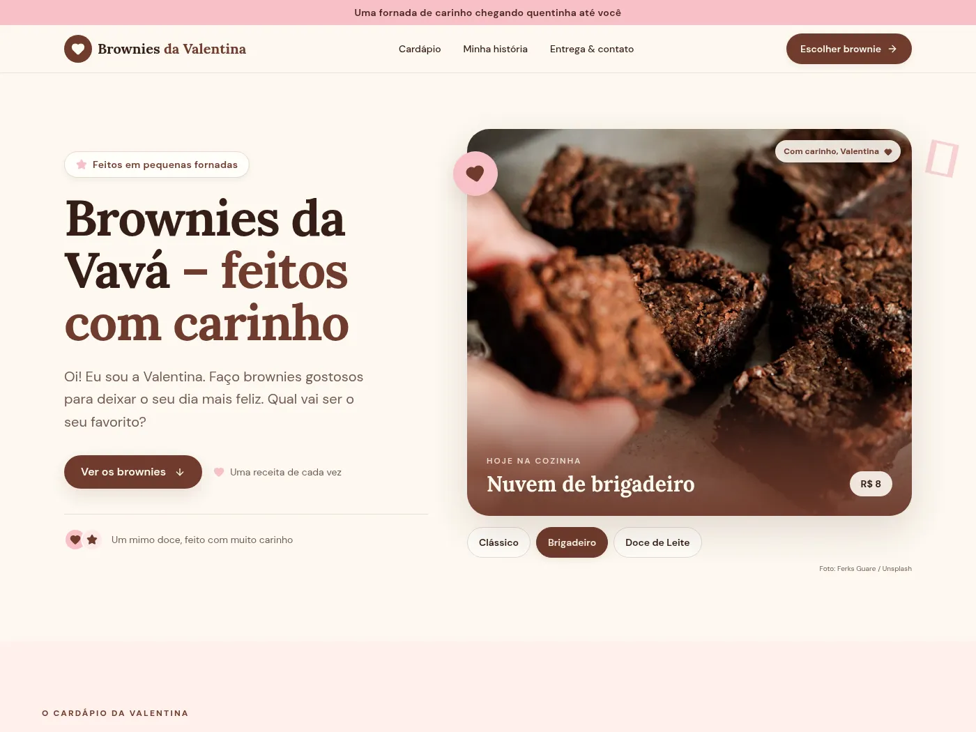 Brownies da Valentina