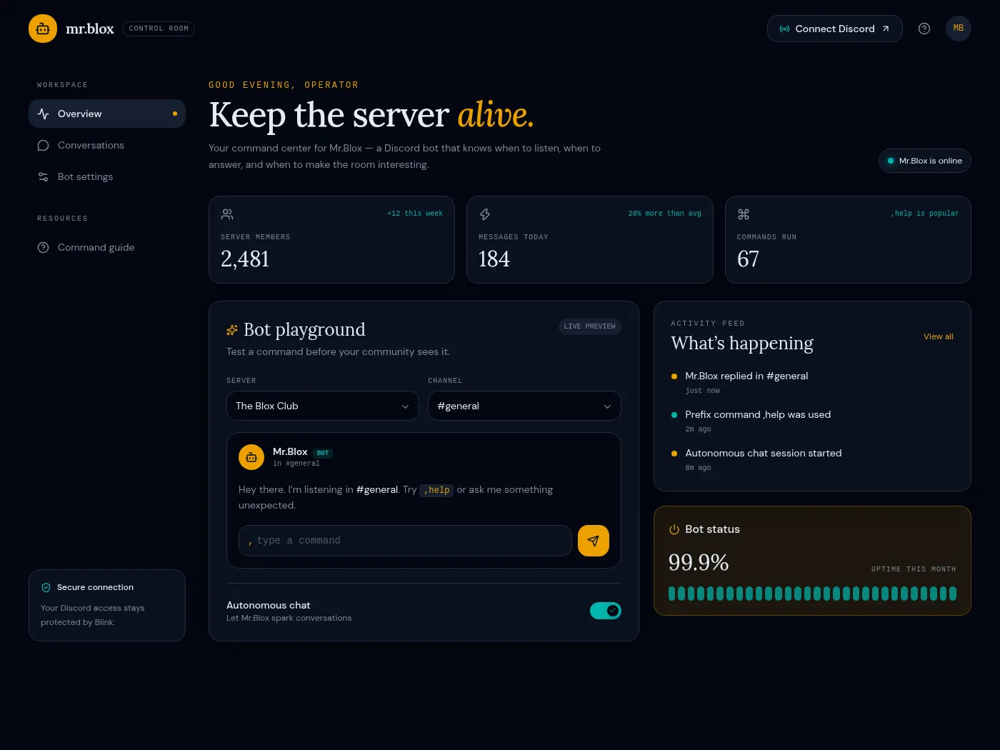 Mr.Blox Discord Bot