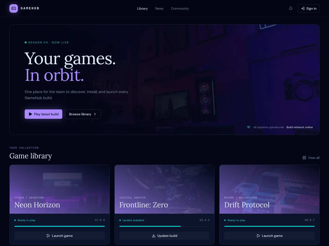 GameHub Launcher