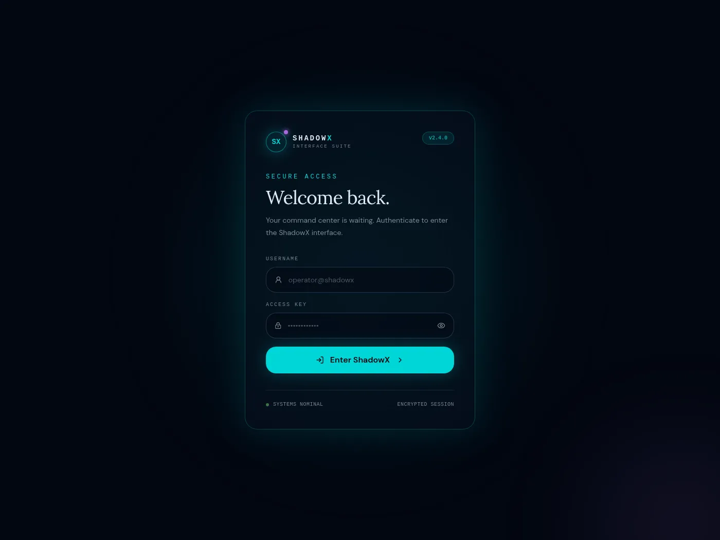 ShadowX UI Suite