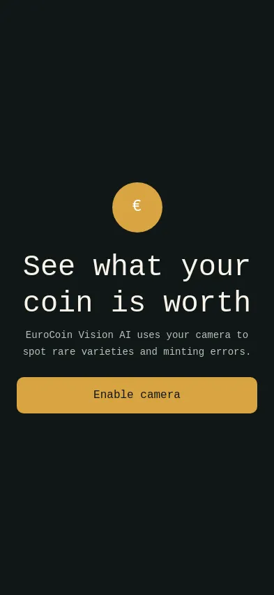 EuroCoin Vision AI