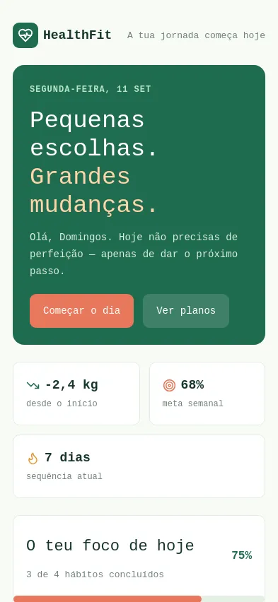 HealthFit Multiplatform App