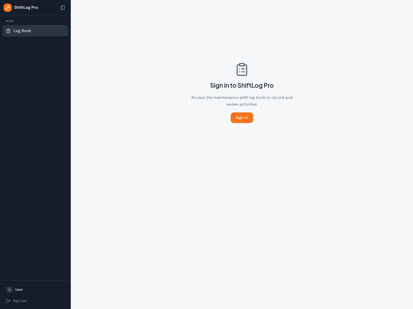 ShiftLog Pro