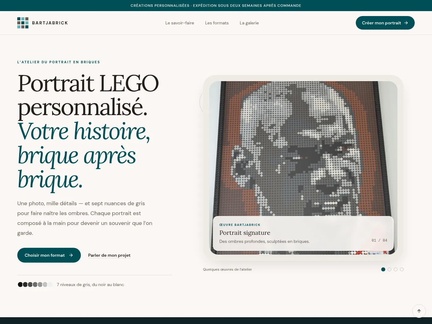 LEGO Portrait Builder