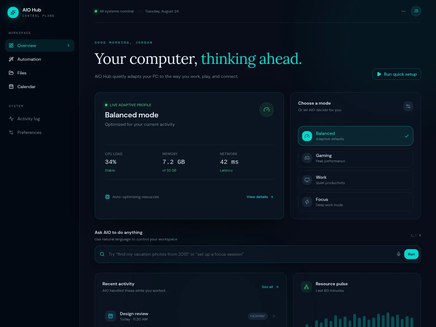 AIOperating Hub
