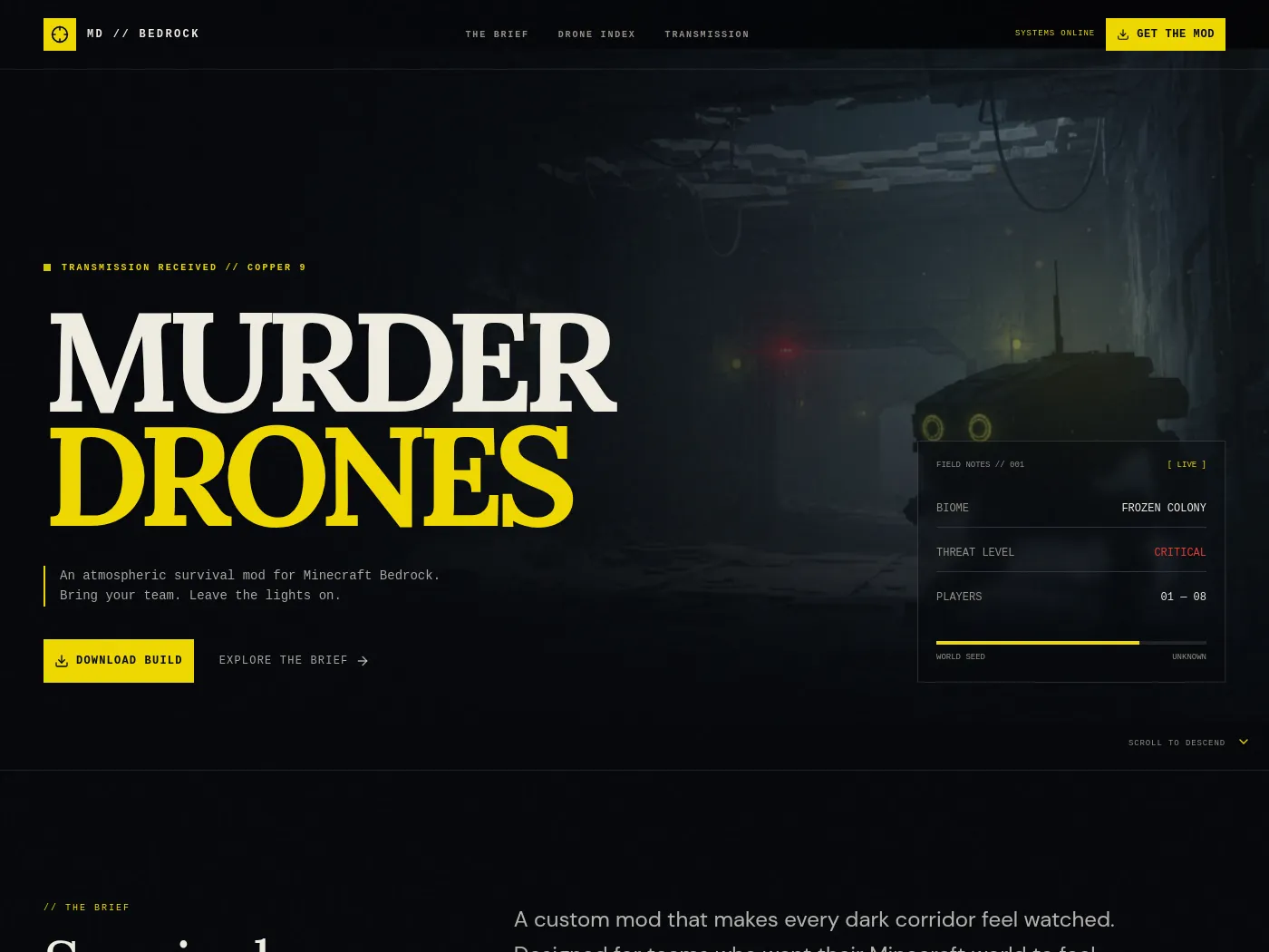 Murder Drones Minecraft Mod