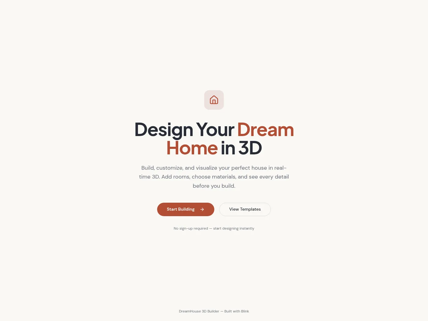 DreamHouse 3D Builder