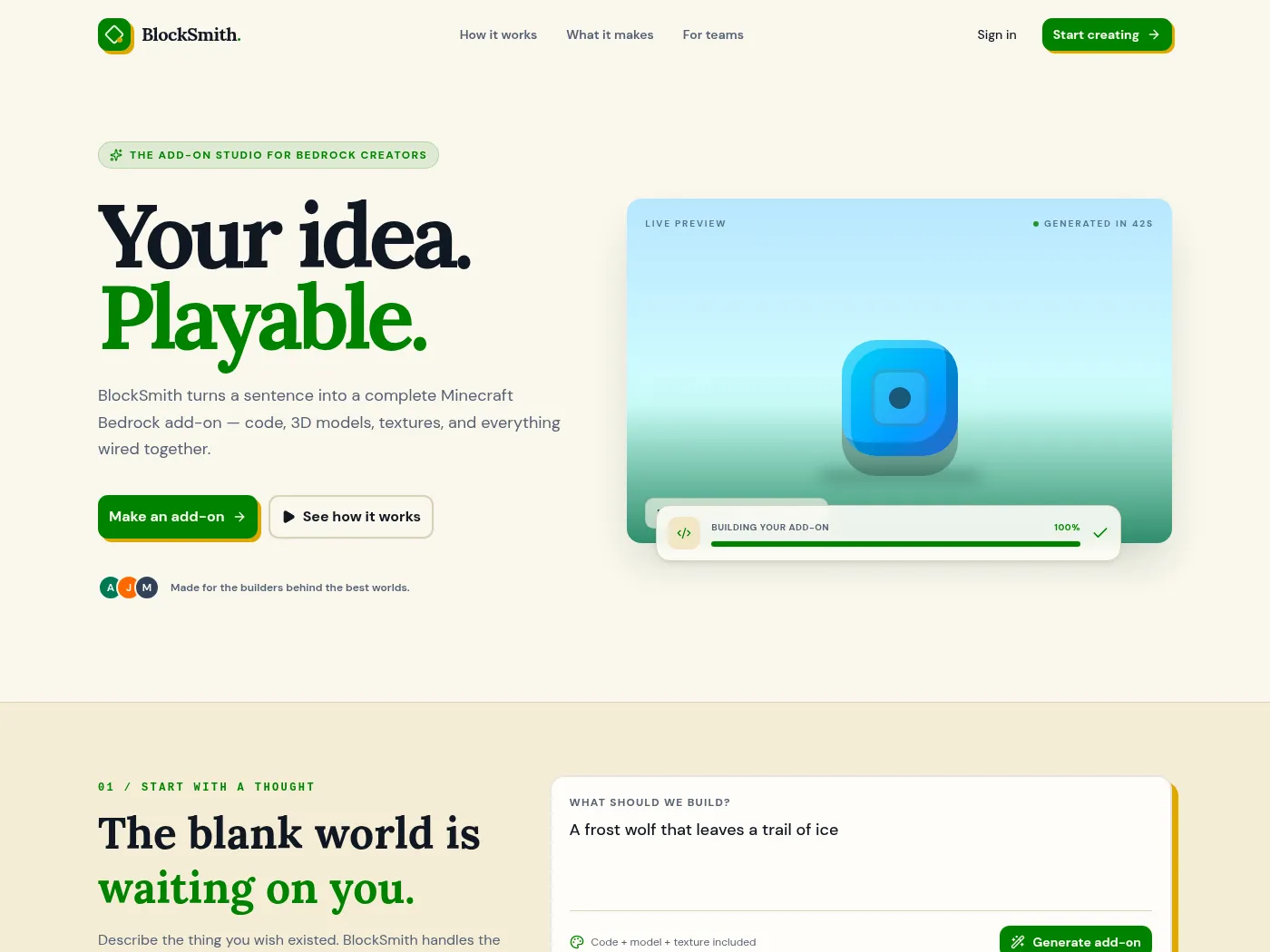 BlockSmith AI Studio