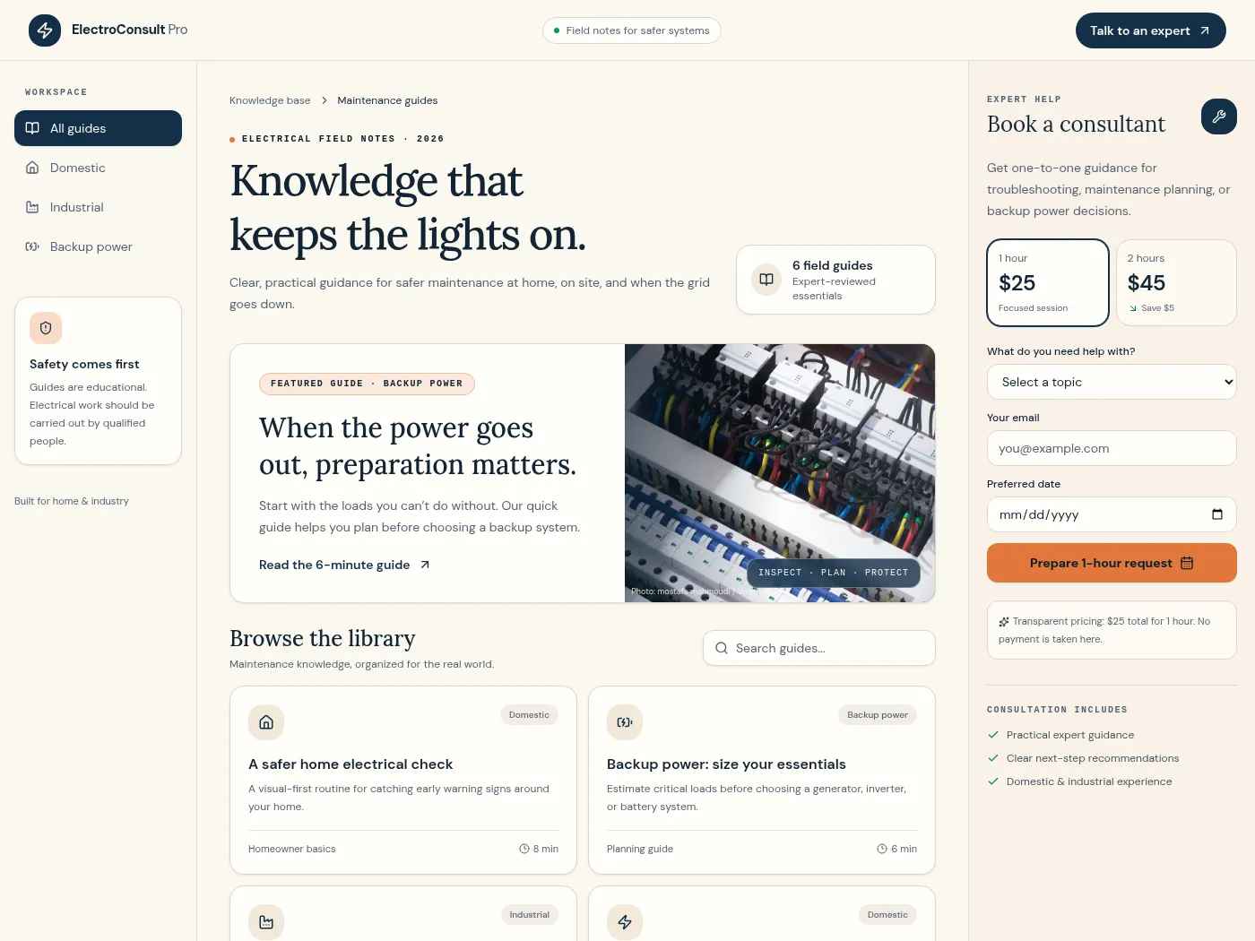 ElectroConsult Pro