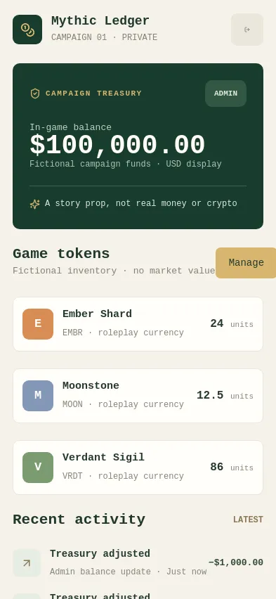 LARP Wallet Master